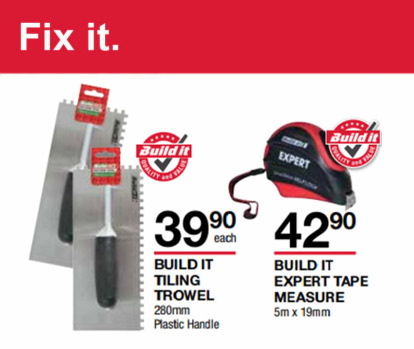 Promotions - Build it Hermanus