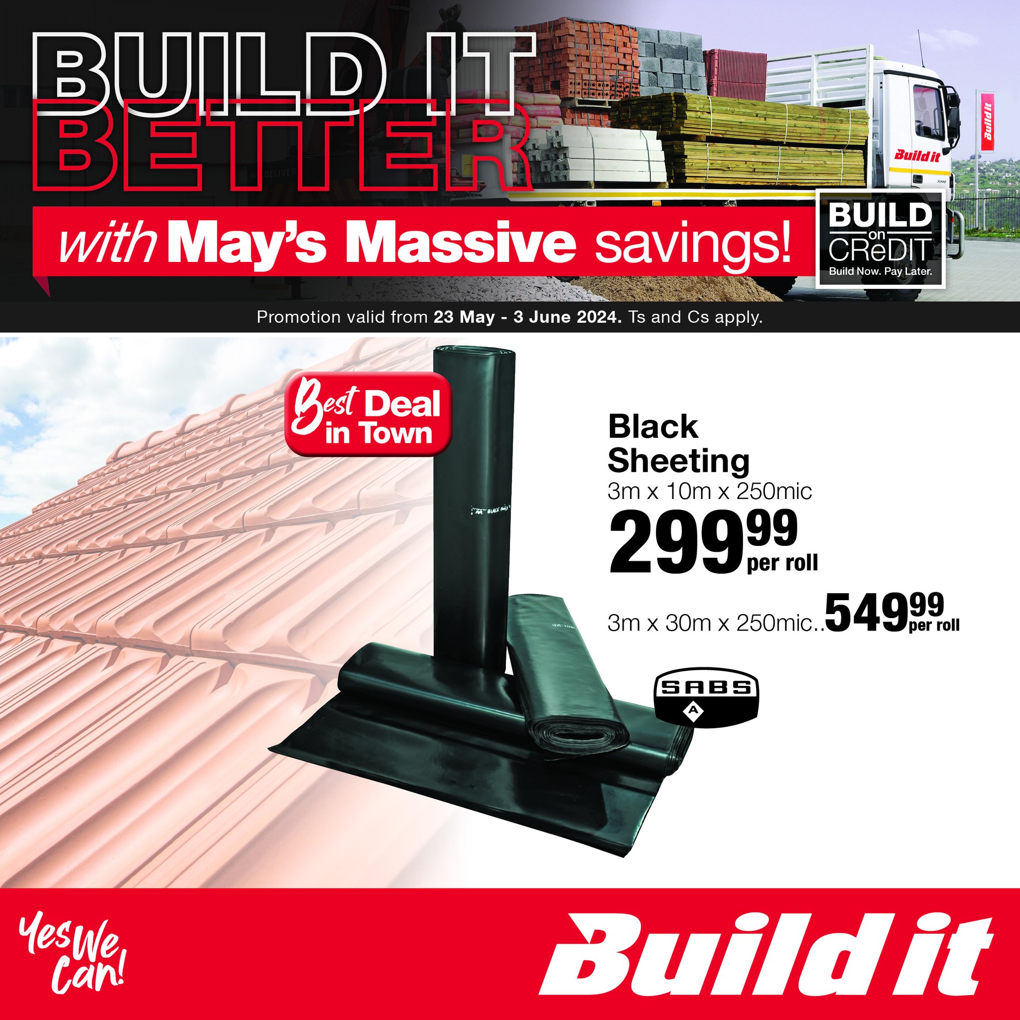 Latest promotions & discounts on building materials and hardware.